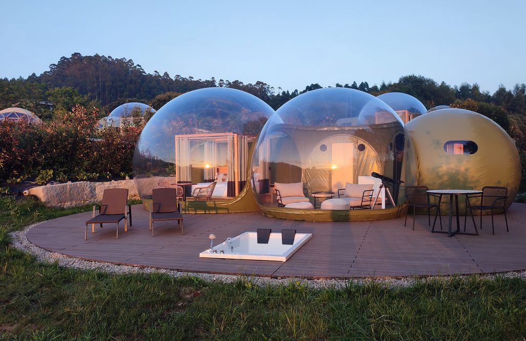 Luzada Glamping Burbujas | Glamping MARAVILLOSO Xove! 🤩