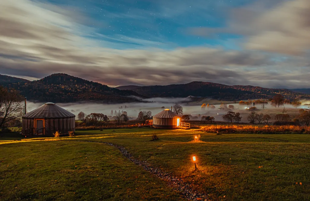 Mononoke - Jurty nad Sanem | AMAZING Glamping Lutowiska! 🤩