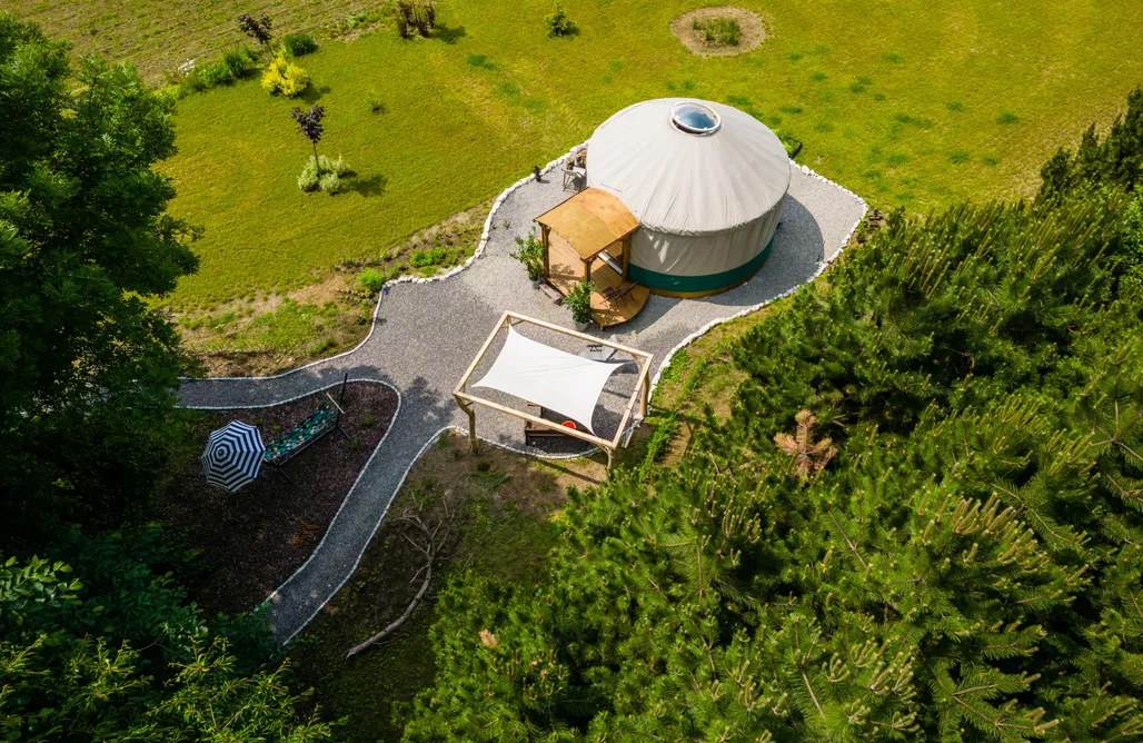 Jurta Jura | NIEZWYKŁY glamping Przybysławice! 🤩