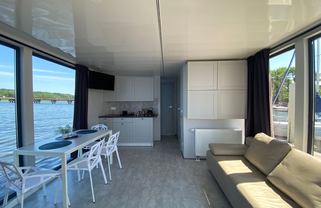 Houseboat Porta Mare | ORYGINALNY domek na wodzie Kamień Pomorski ⛵️