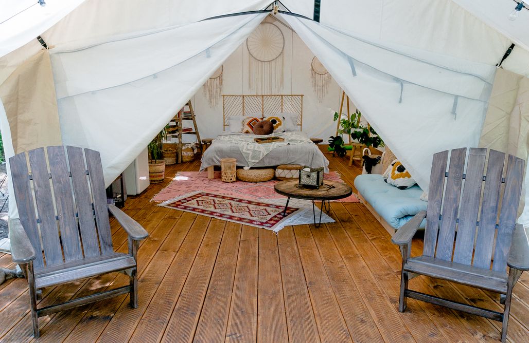 Kaluna Glamp | NIEZWYKŁY glamping Swaderki ! 🤩